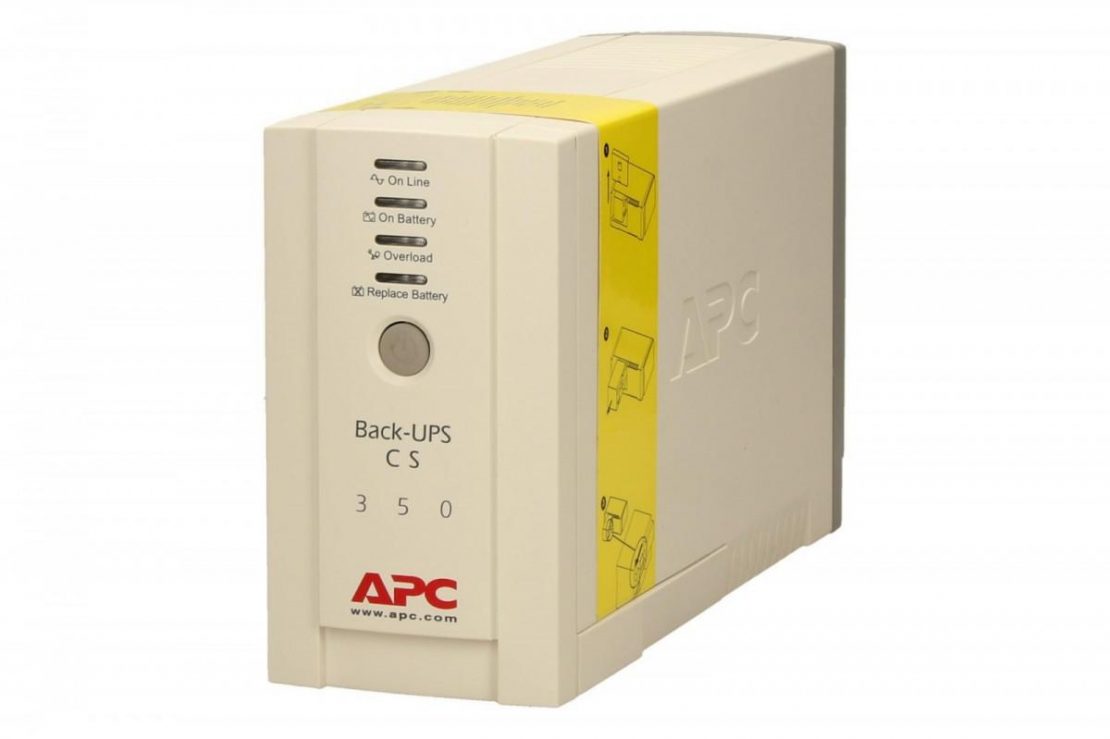 APC Back-UPS CS 350VA USB/SERIĀLAIS 230V BK350EI - GOODSTORE